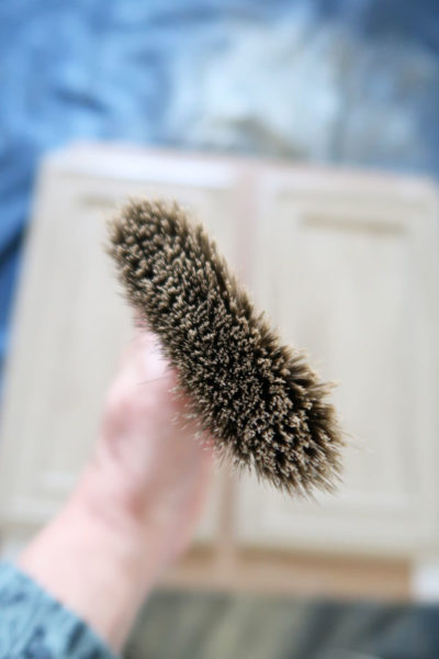 How-to Paint Cabinets the Pottery Barn Seadrift Finish | Porch Daydreamer