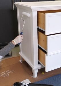 Paint IKEA Furniture: Easy hack for a peel proof finish! | Porch Daydreamer