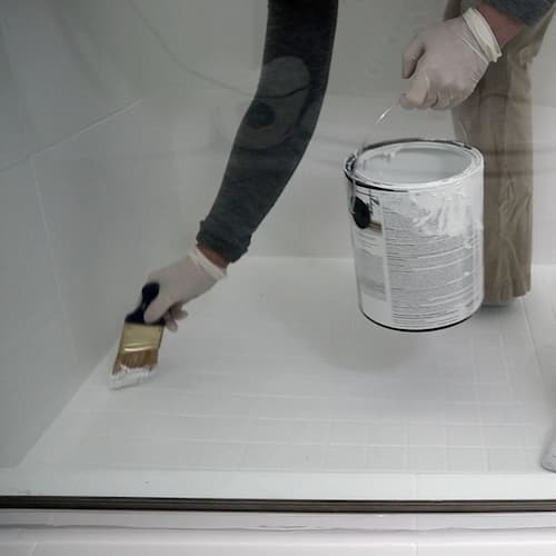 Yes You Can Paint Shower Tile and It Won t Peel Porch Daydreamer