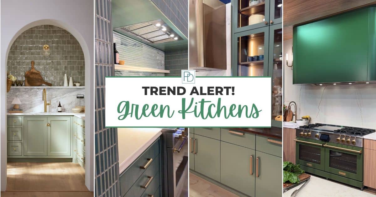 Green Colored Kitchens: Hot NEW Design Trend | Porch Daydreamer
